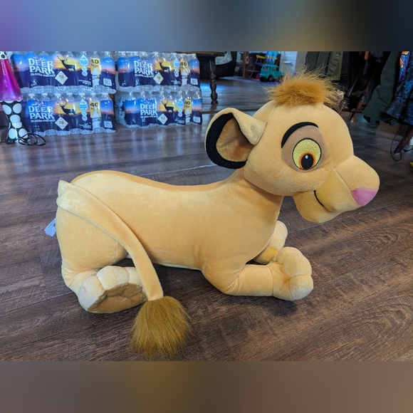 Disney | Toys | Simba Lion King Plush Hasbro Large 2 Inch Stuffed ...
